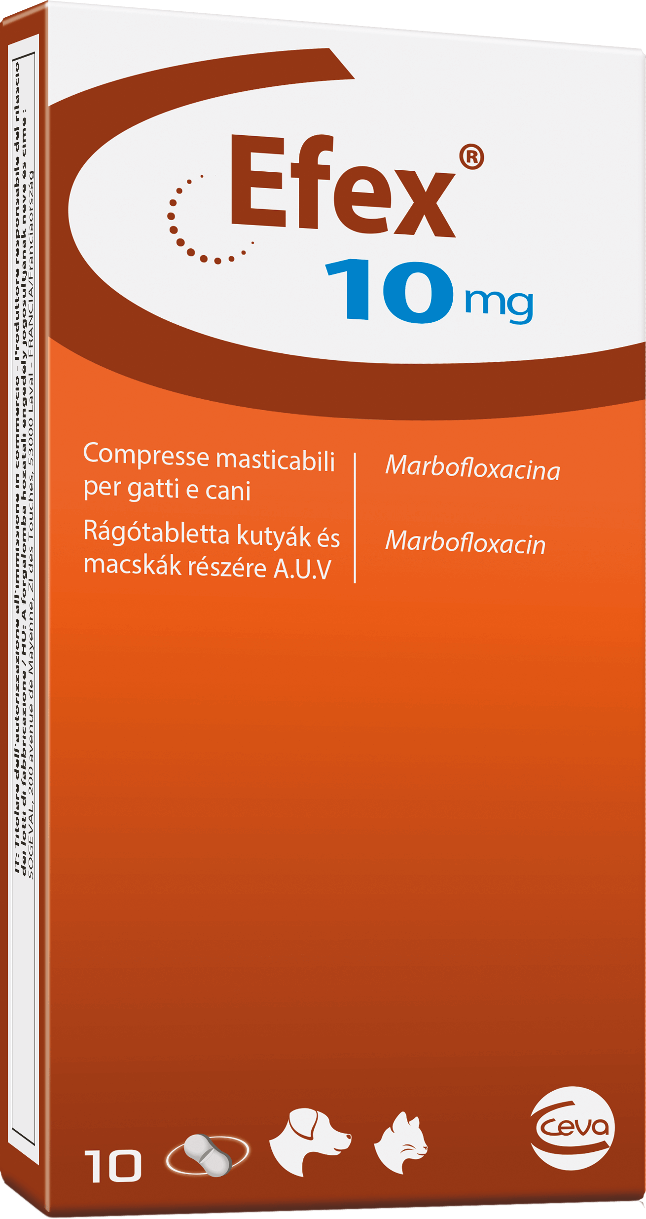 Efex® 10 mg rágótabletta macskák és kutyák részére – Az Én Kedvencem
