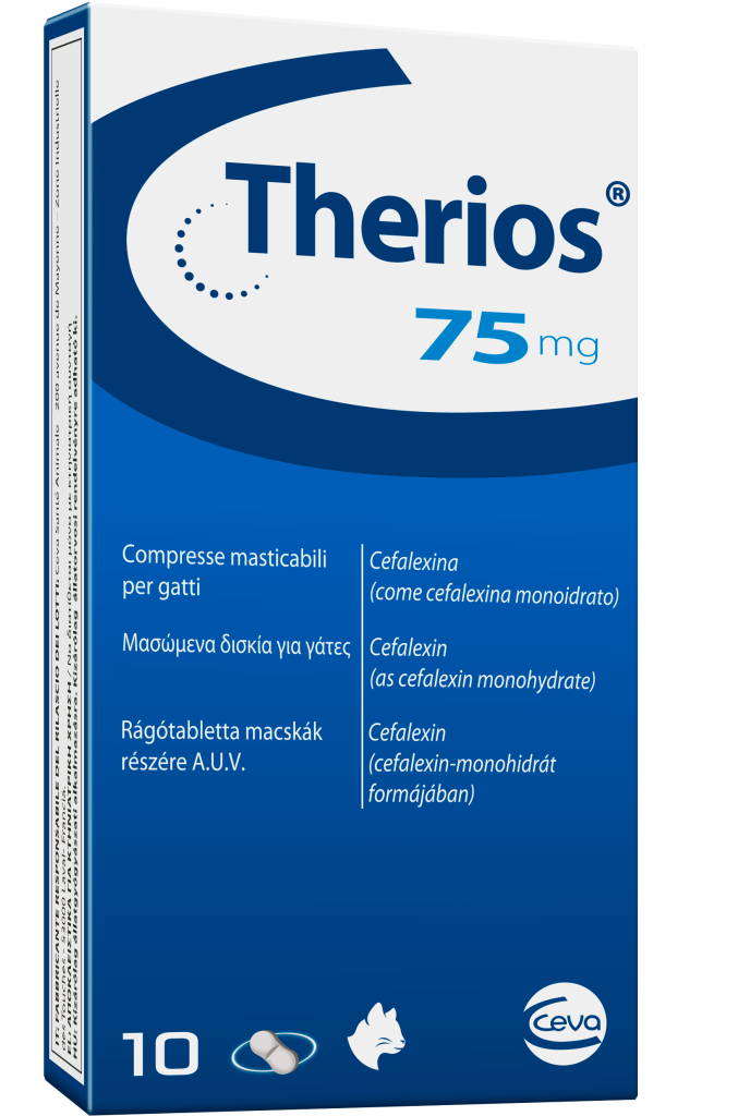 Therios® 75 mg rágótabletta macskák részére – Az Én Kedvencem