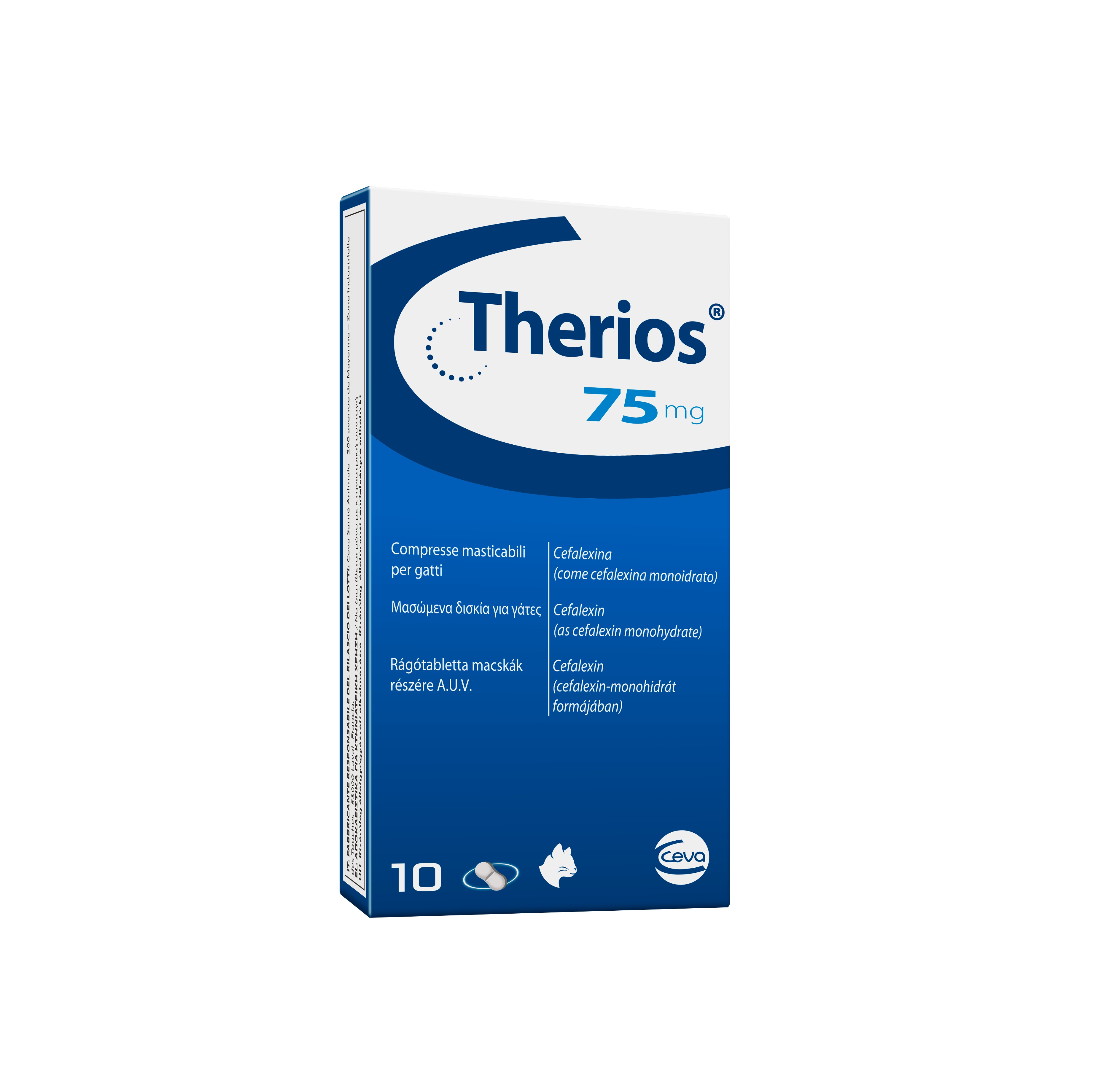 Therios® 75 mg rágótabletta macskák részére – Az Én Kedvencem